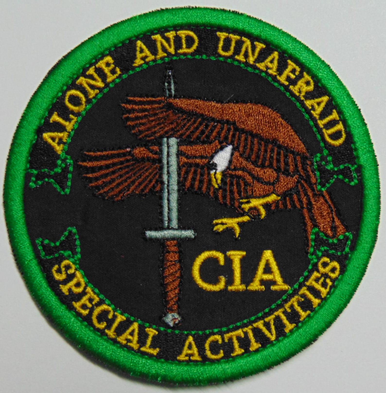 CIA Global Response Special Activities Division Patch 3.75 Inches - Etsy