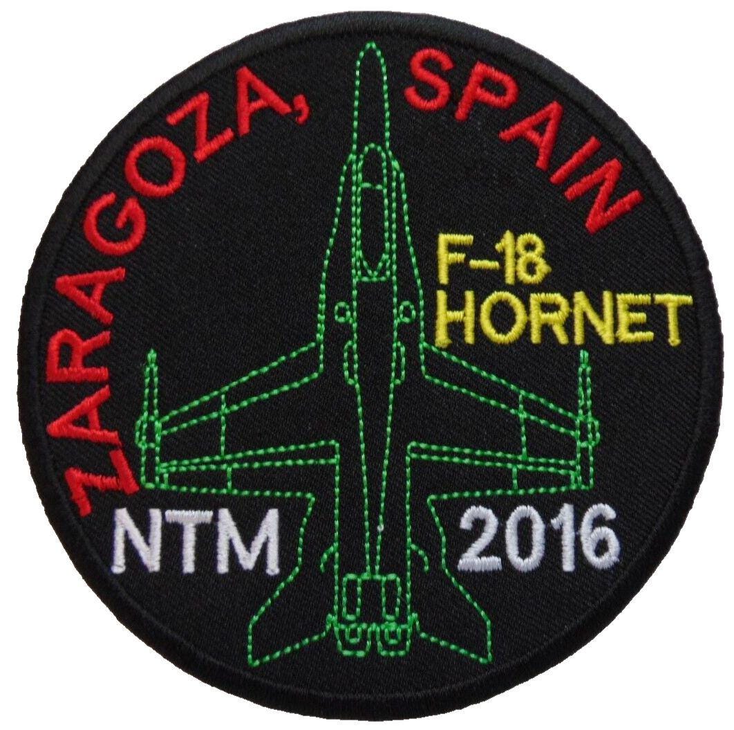 NATO Tiger Meet (NTM) 2016 F-18 Hornet Zaragoza, Spain Patch - Etsy