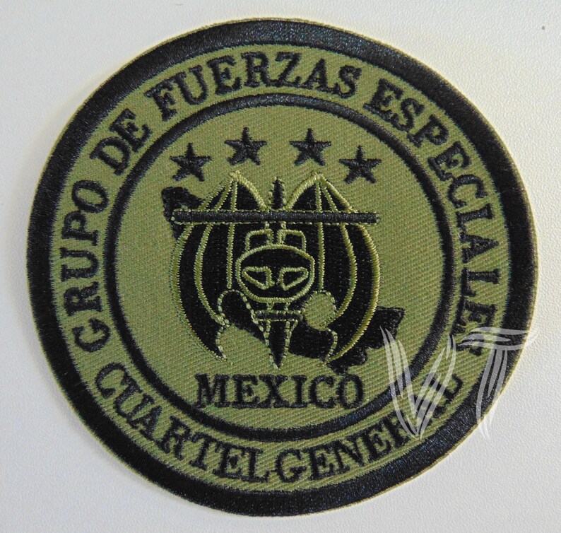 Mexican Special Forces Patch 3.75 Inches - Etsy