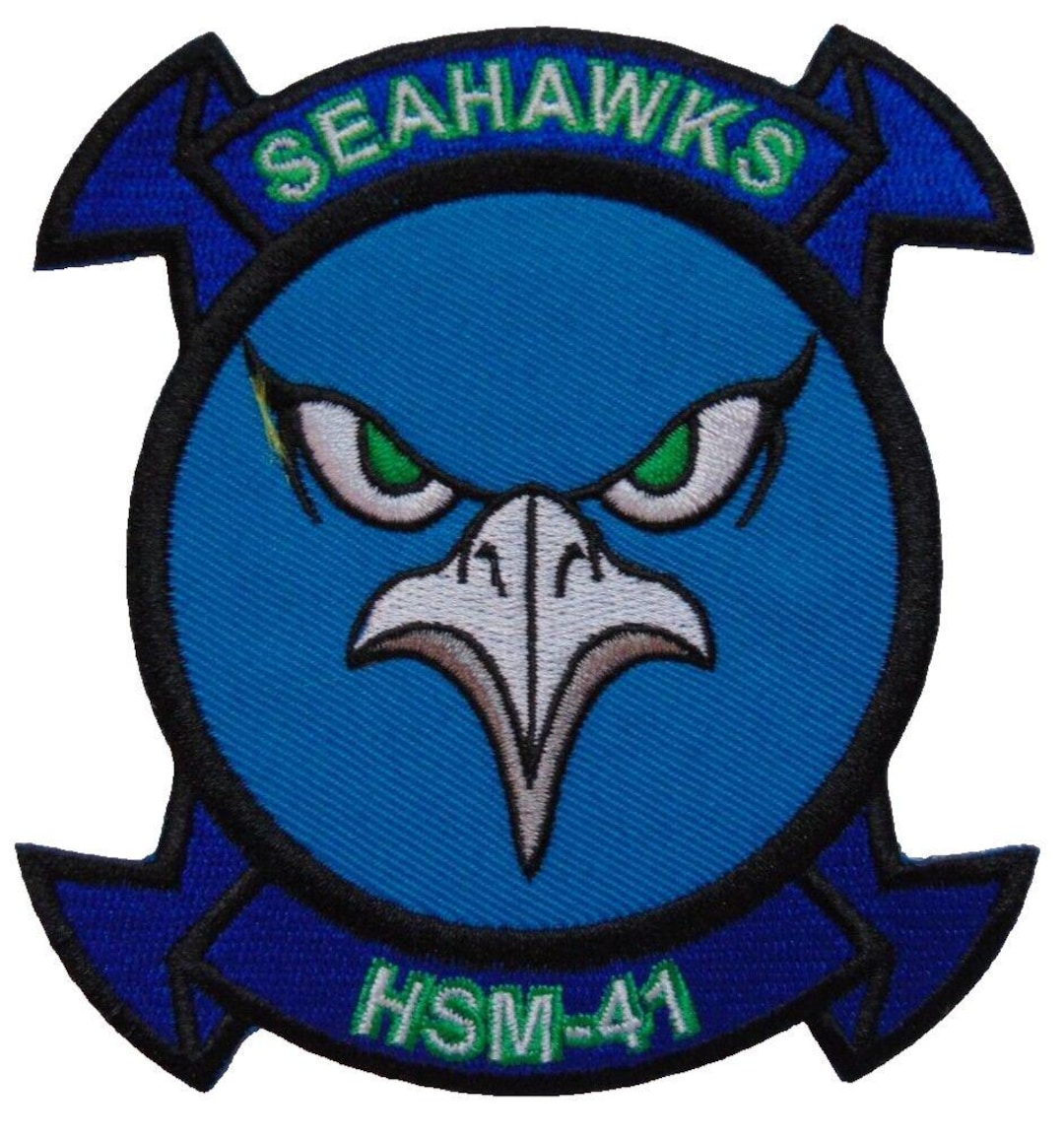 USMC HSM 41 Helicopter Maritime Strike Squadron 41 Iron-on/sew-on Patch ...