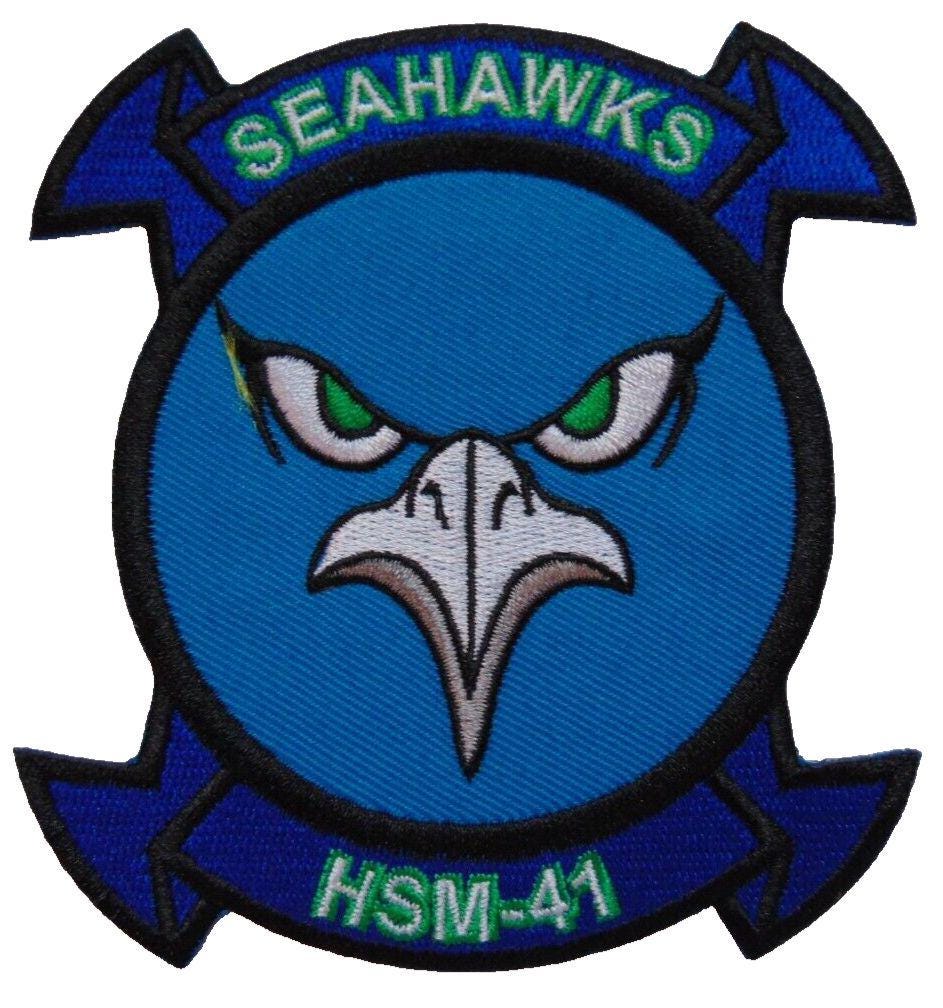 USMC HSM 41 Helicopter Maritime Strike Squadron 41 Iron-on/sew-on Patch ...