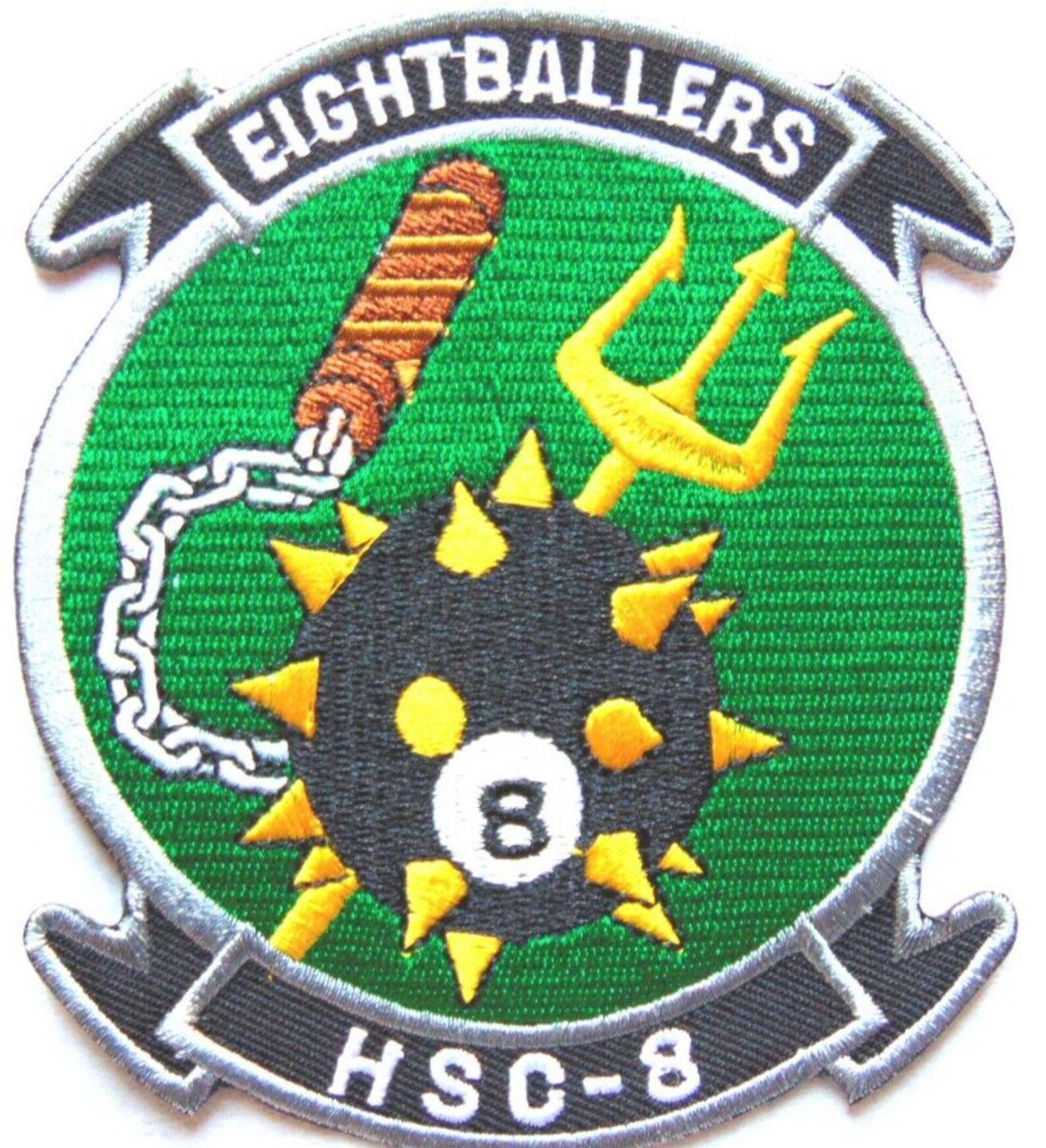 USN Helicopter Sea Combat Squadron Eight HSC-8 eightballers Patch - Etsy