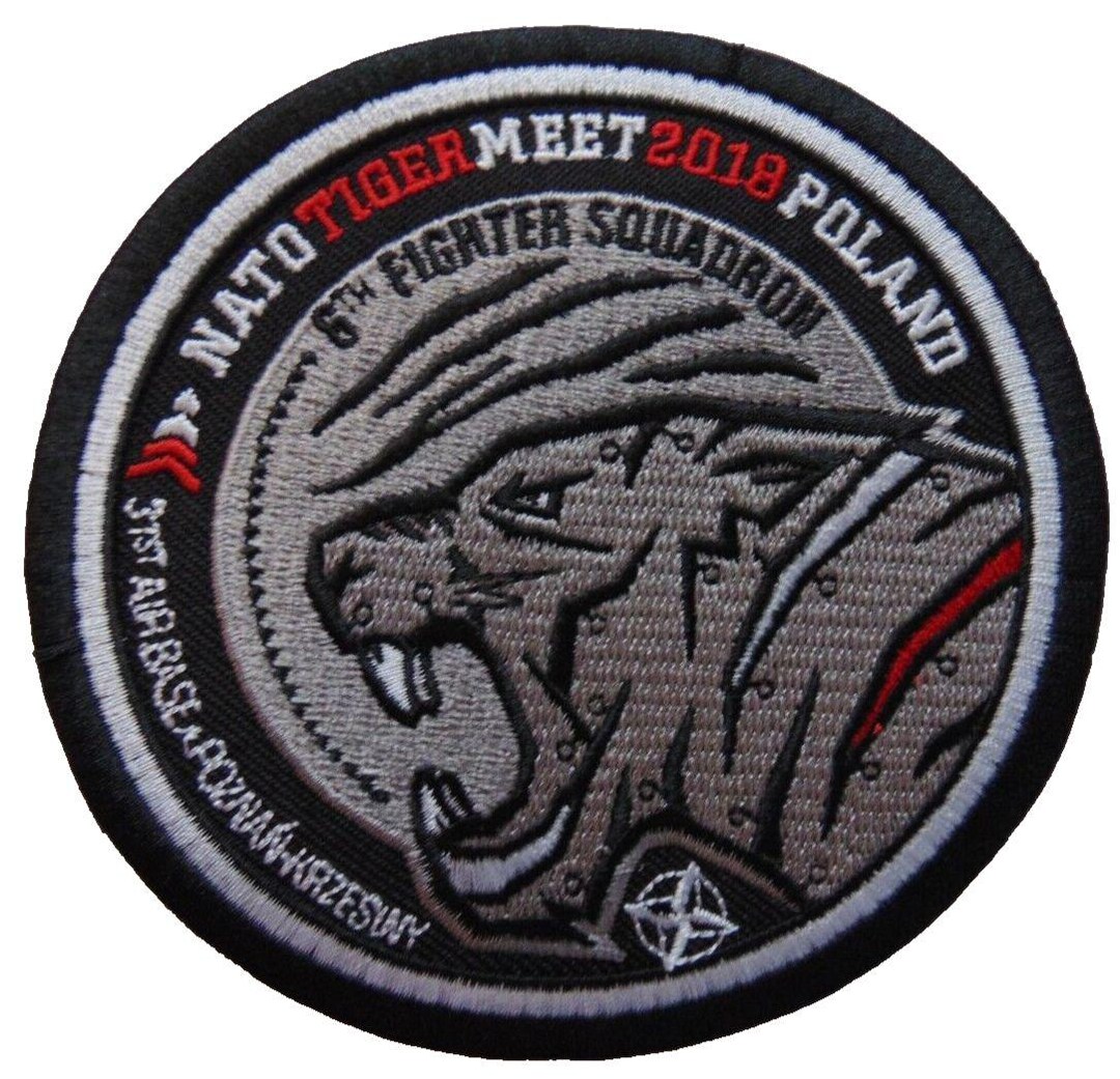 NATO Tiger Association Tiger Meet 2018 Poznań-krzesiny AB Poland Host 6 ...