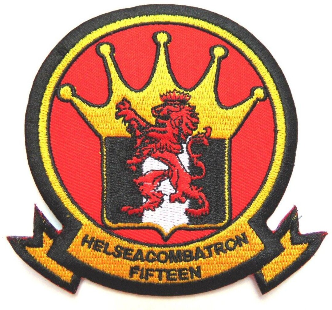 USN Helicopter Sea Combat Squadron 15 HSC-15 Iron-on/sew-on Patch - Etsy
