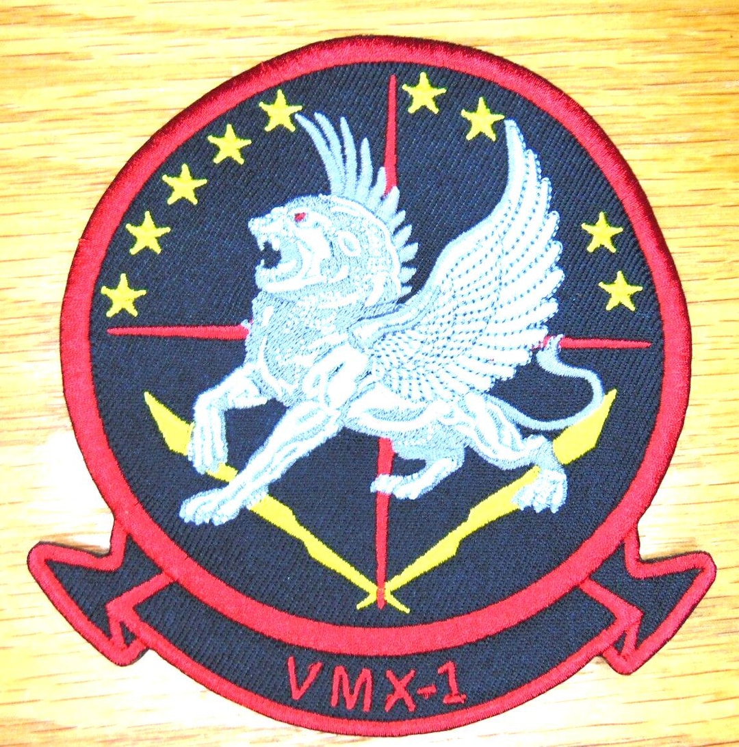 USMC Marine Operational Test & Evaluation Squadron 1 (VMX-1) Patch - Etsy