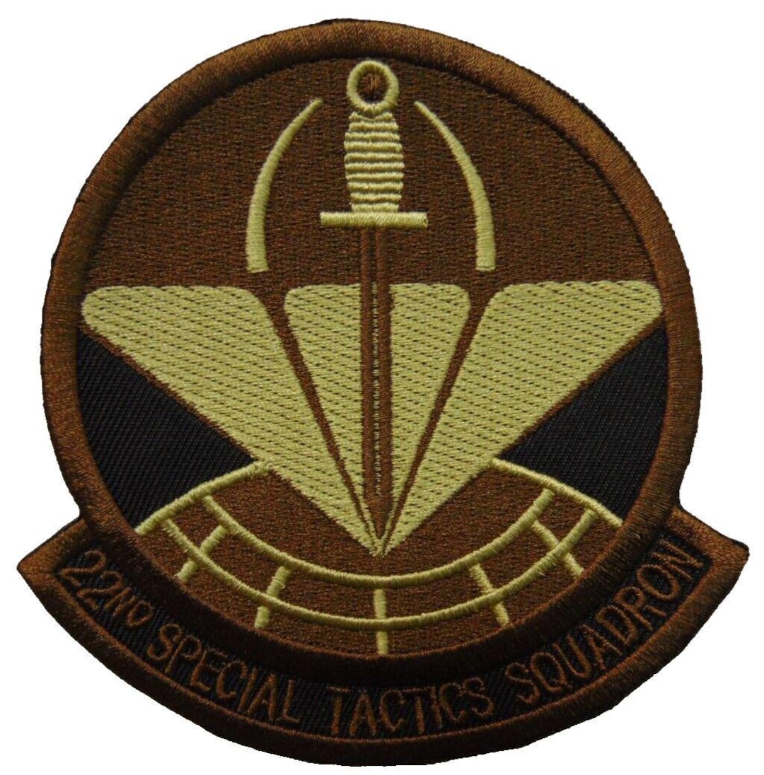 USAF 22nd Special Tactics Squadron Desert Iron-on/sew-on Patch - Etsy