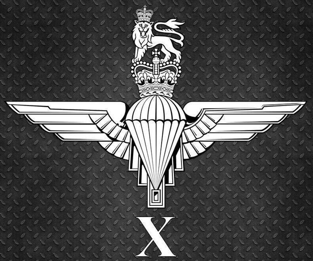 British Army Parachute Regiment PARA X Self-adhesive Vinyl Decal - Etsy