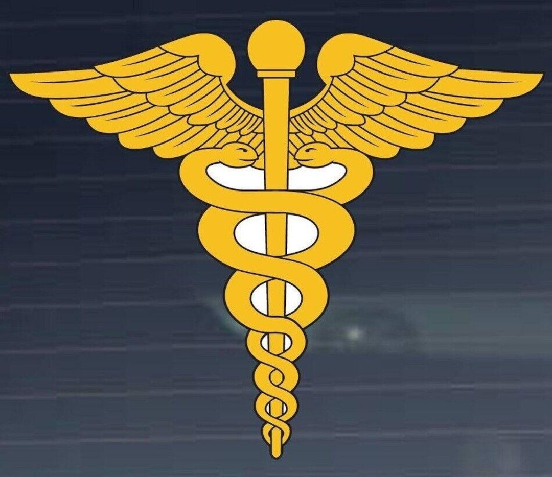 US Army Division Medical Corps Emblem Self-adhesive Vinyl Decal - Etsy