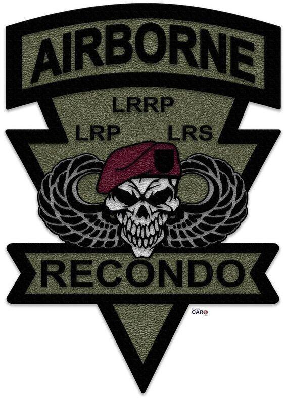 US Army Airborne Recondo Self-adhesive Vinyl Decal (special Order) - Etsy