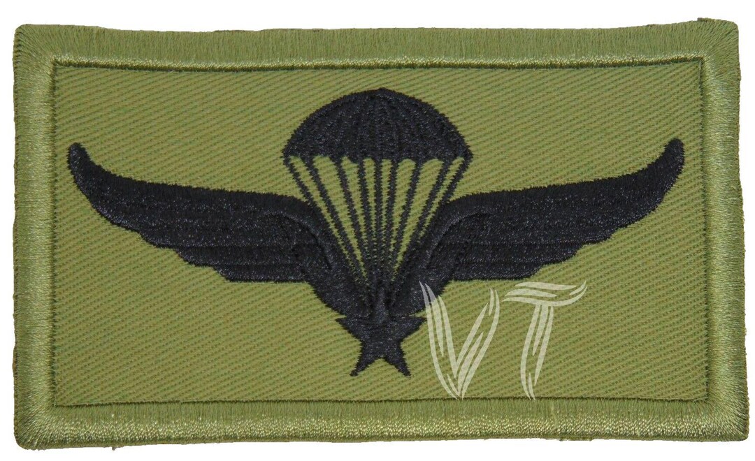 Norwegian Jump Wings Free Fall Jumpmaster (subdued) Iron-on/sew-on ...