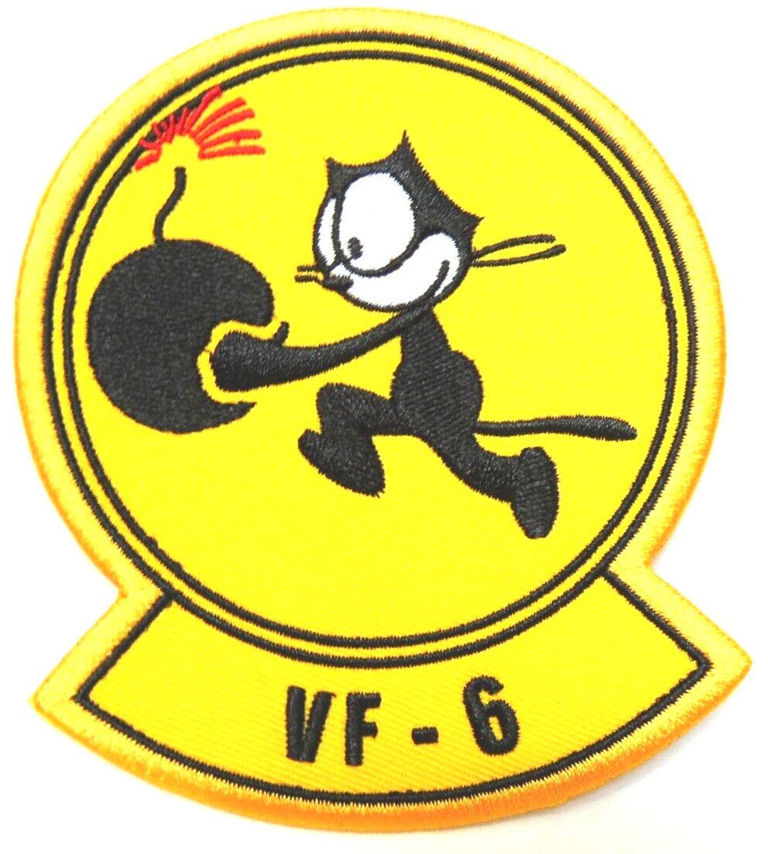 USN Strike Fighter Squadron (VFA- 31 ) Fighting 31 "felix" Iron-on/sew ...