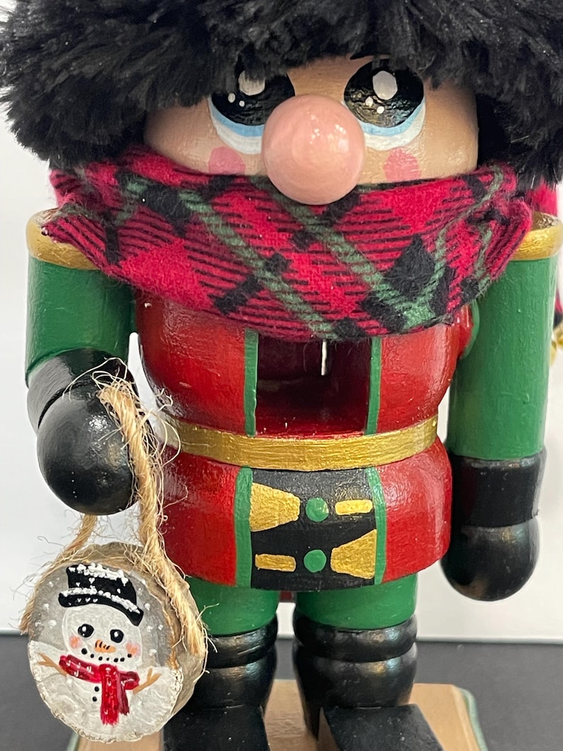 Handmade Big Eyes Boy Nutcracker: Big Hat, Little Guy Table Decor - Etsy