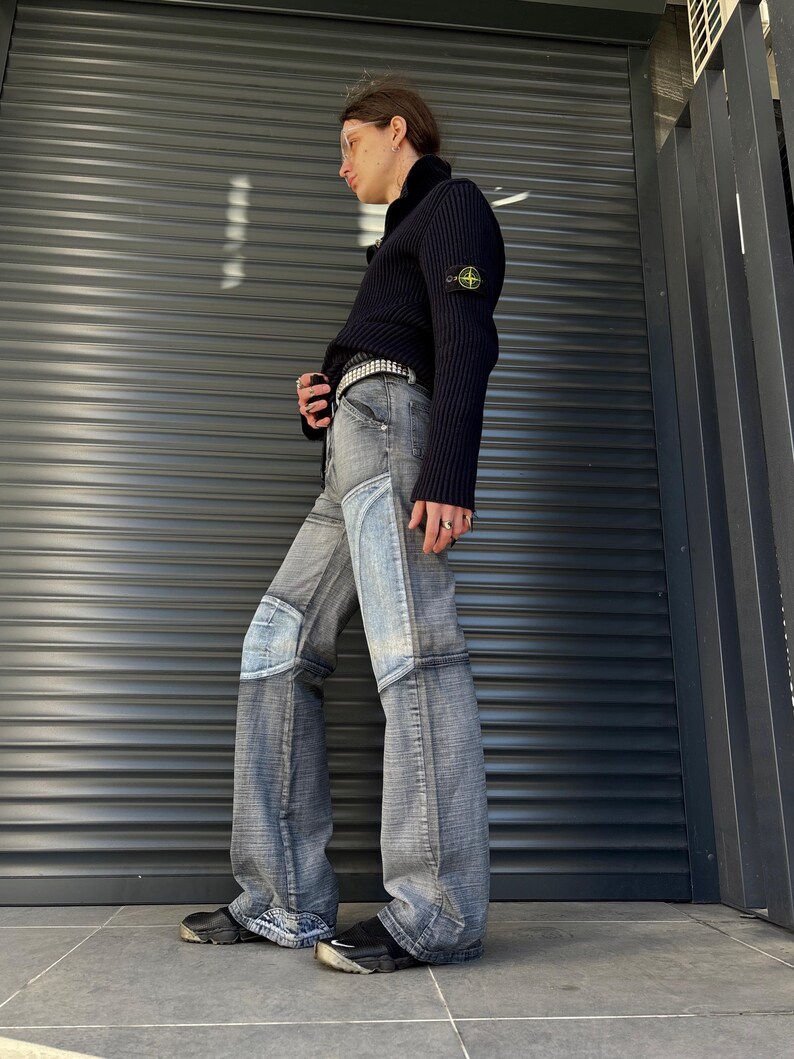 Cyberpunk Baggy Jeans ୨୧ - Etsy