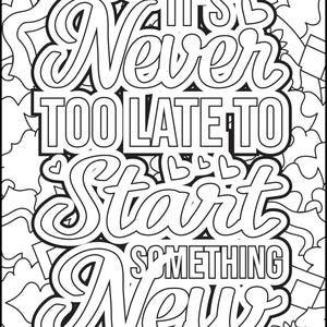 Find Joy in the Journey Coloring Page | Motivational Quote Printable ...