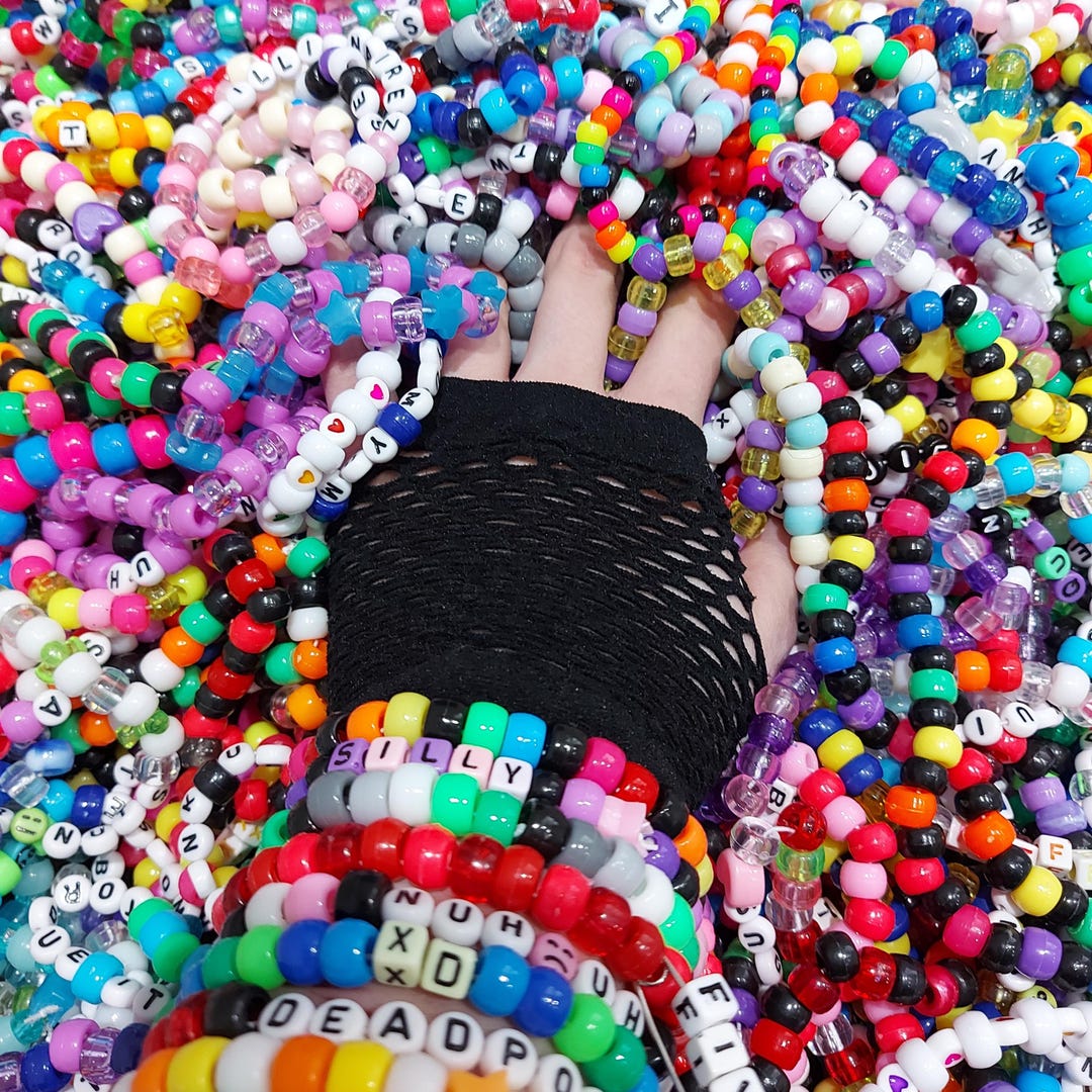 Mystery Kandi Singles! | Rave/scene/emo Bracelet Packs - Etsy