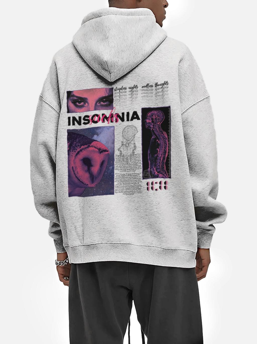 Insomnia Oversized Hoodie - Etsy