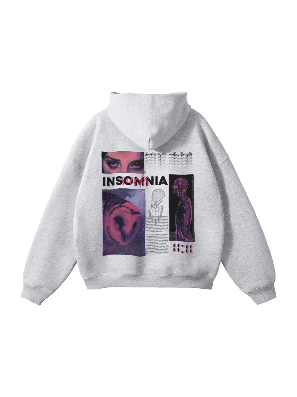 Insomnia Oversized Hoodie - Etsy