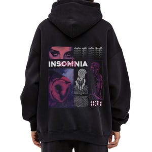 Insomnia Oversized Hoodie - Etsy