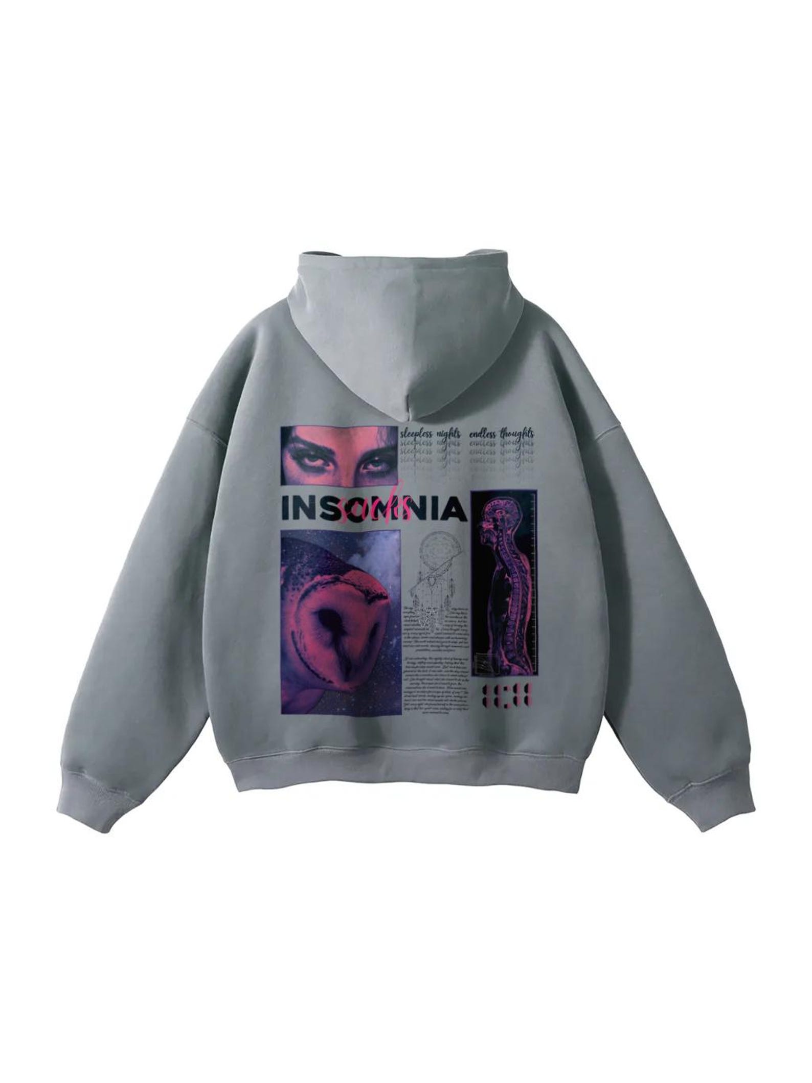 Insomnia Oversized Hoodie - Etsy