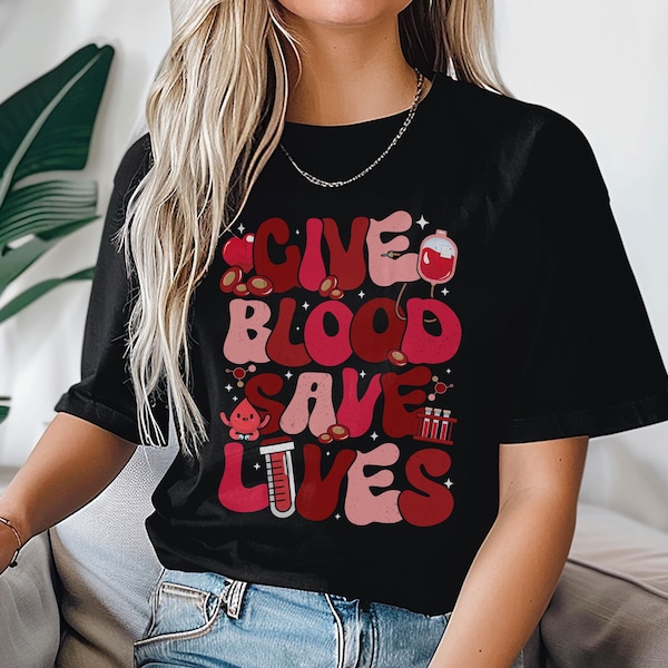 Red Cross Donation Shirts - Etsy