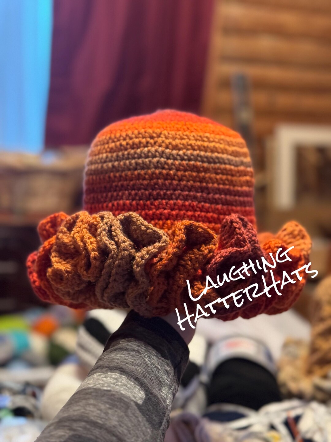 Ruffle Bucket Hat - Etsy
