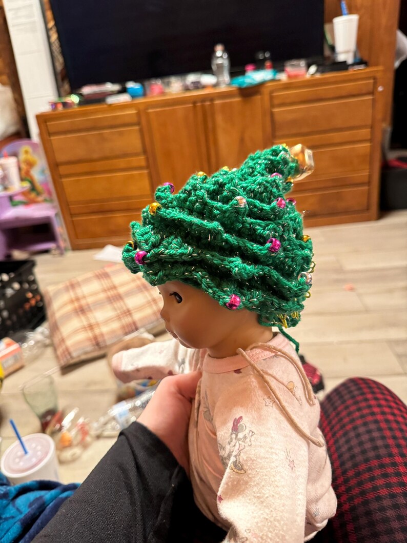 Christmas Tree Hat ALL FAMILY SIZES - Etsy