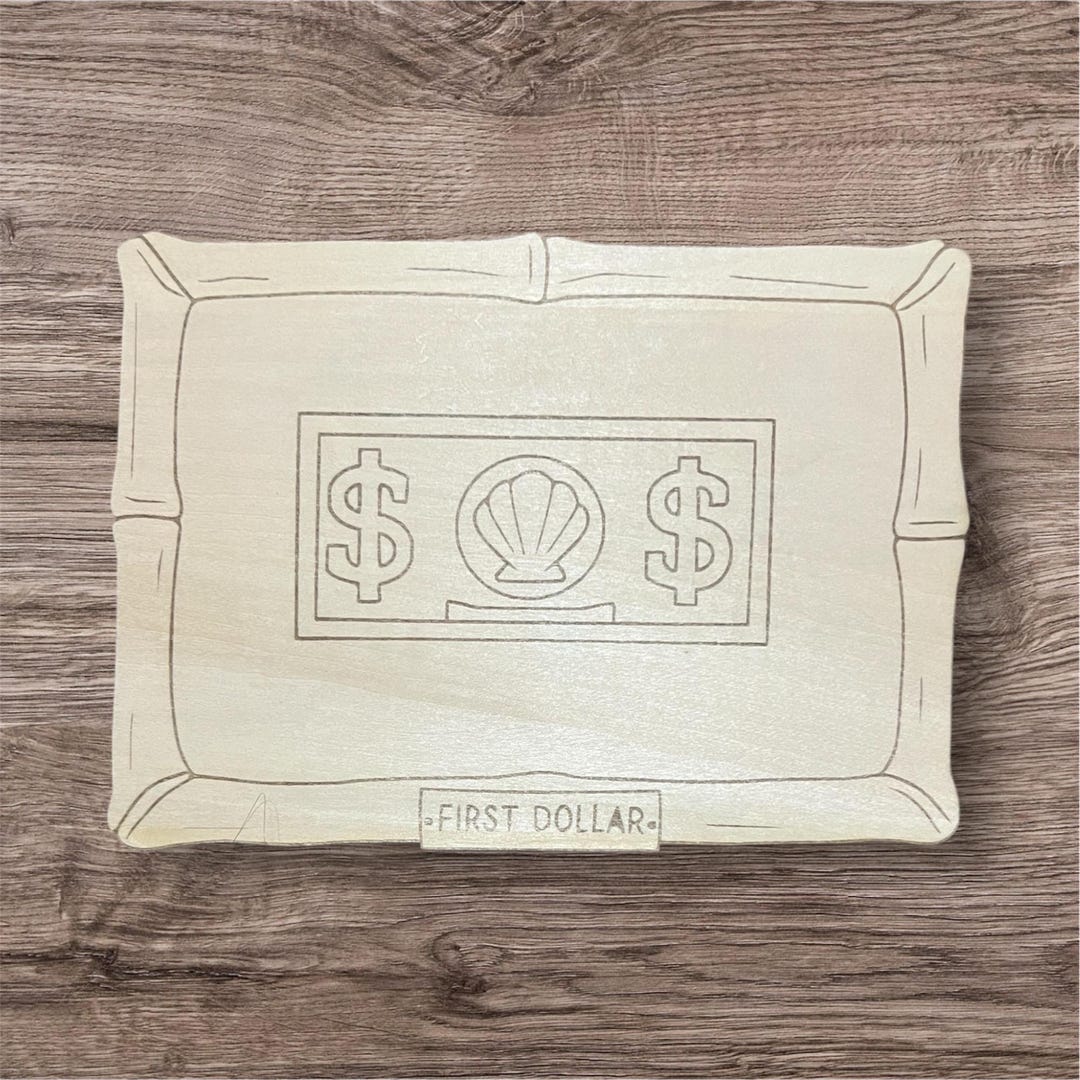 Mr. Krabs First Dollar/spongebob - Etsy