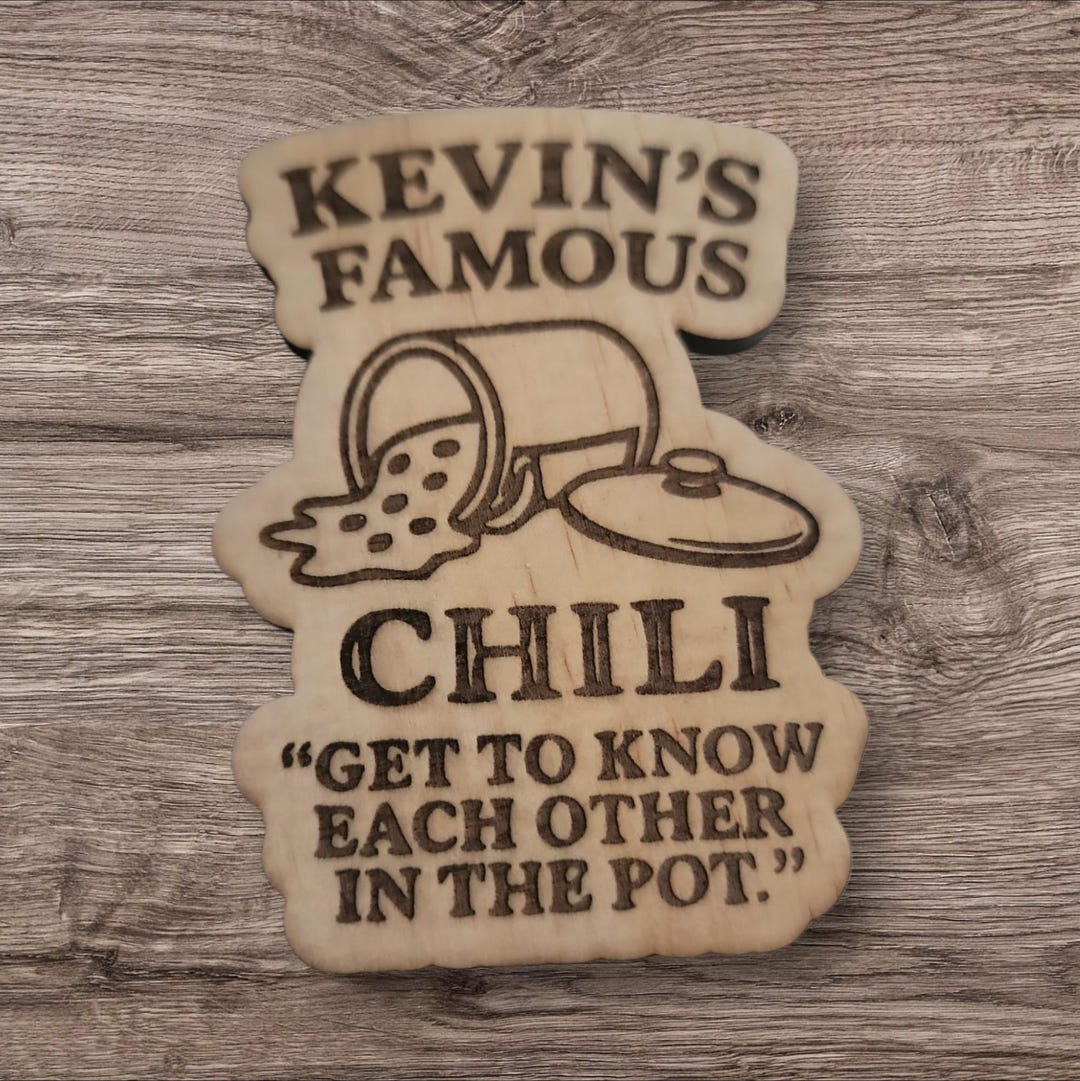 Kevin's Famous Chili/the Office Magnet - Etsy