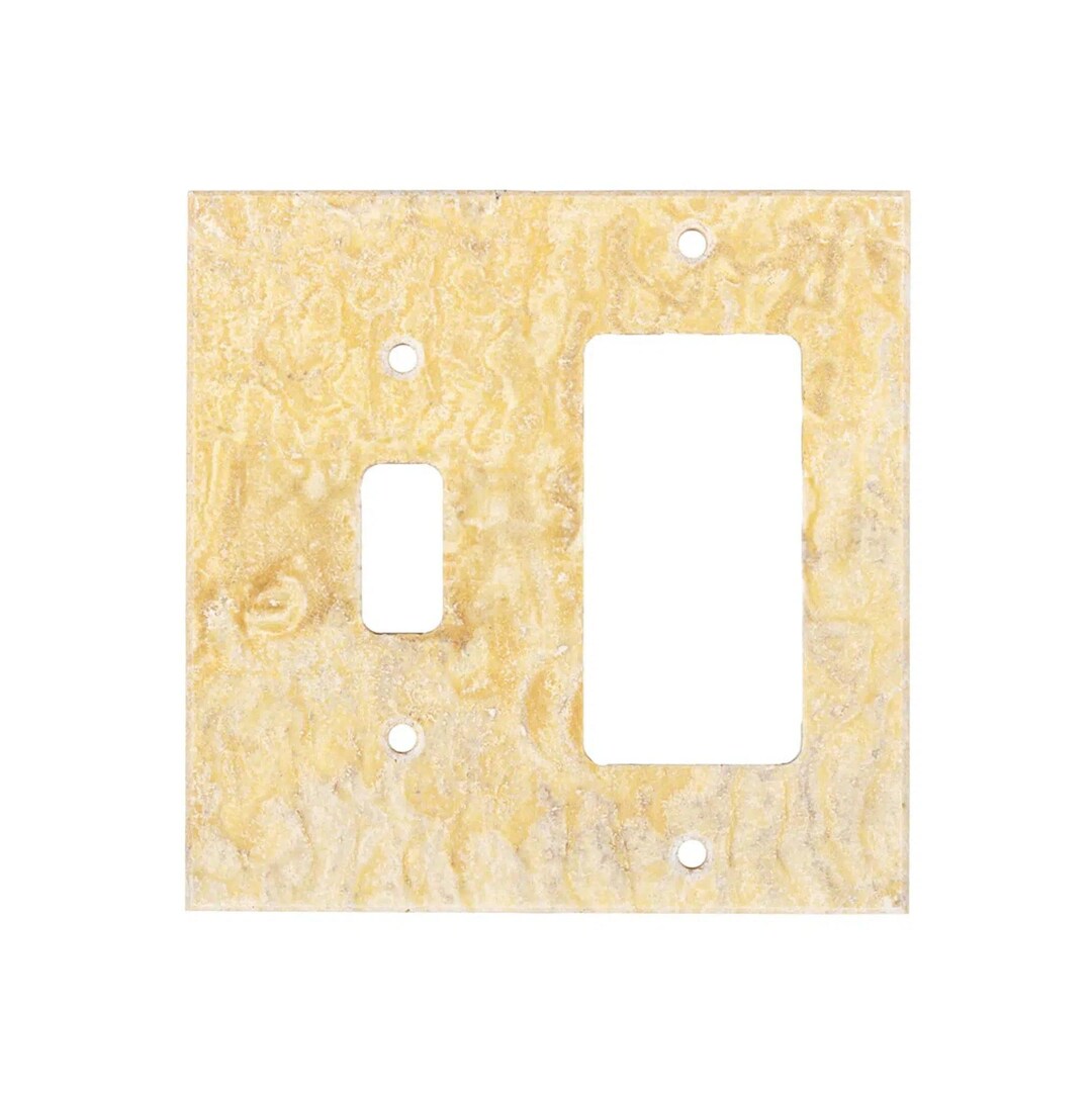 Scabos Travertine Toggle - Rocker Switch Wall Plate|cover Plate|switch ...