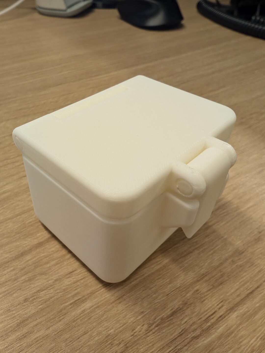 White Plastic Box 3D Printed - Etsy