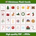 Christmas Flash Cards (flashcards) - Winter Flash Cards - Educational ...
