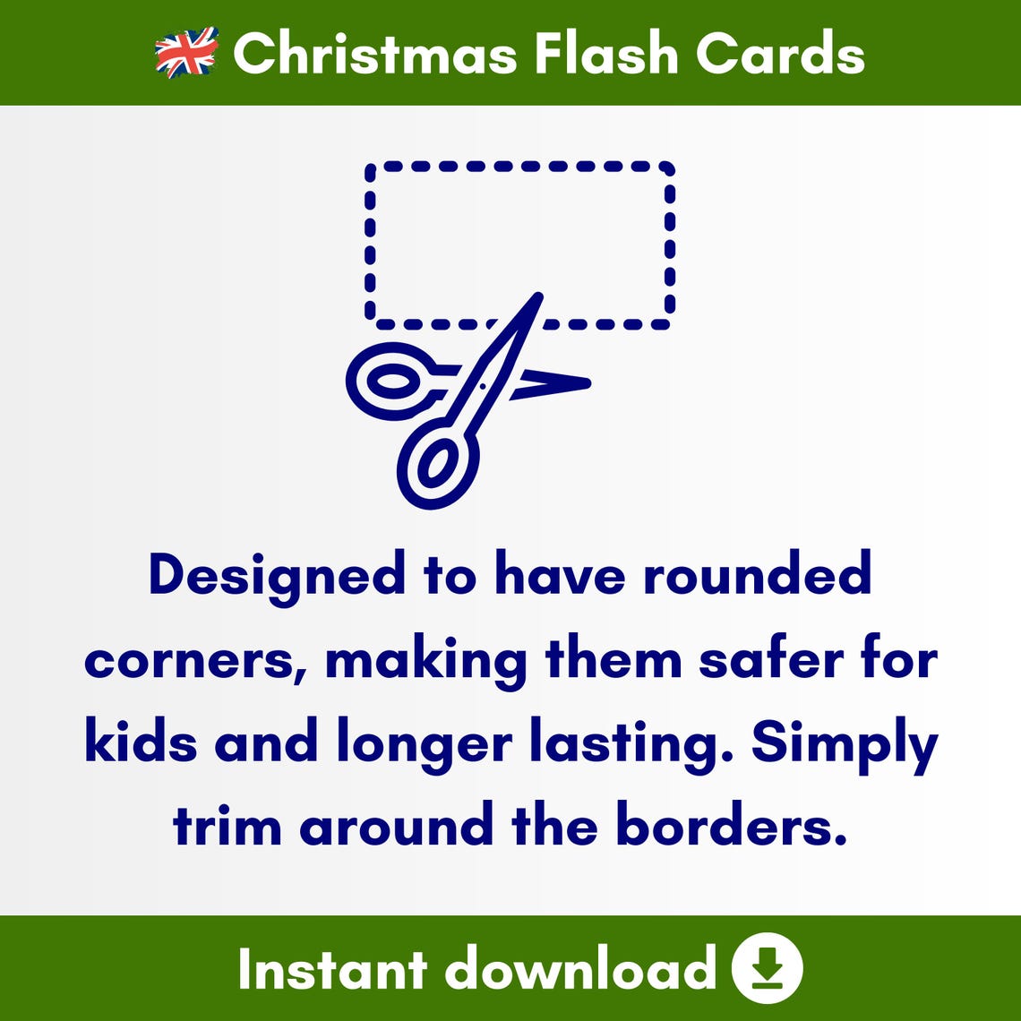 Christmas Flash Cards (flashcards) - Winter Flash Cards - Educational ...