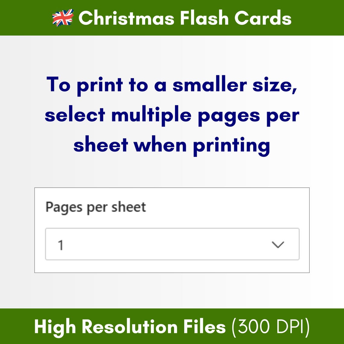 Christmas Flash Cards (flashcards) - Winter Flash Cards - Educational ...