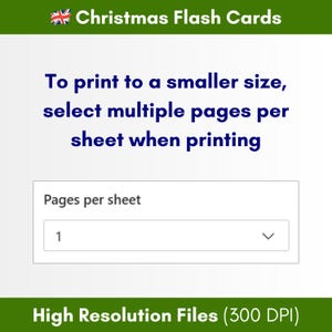 Christmas Flash Cards (flashcards) - Winter Flash Cards - Educational ...