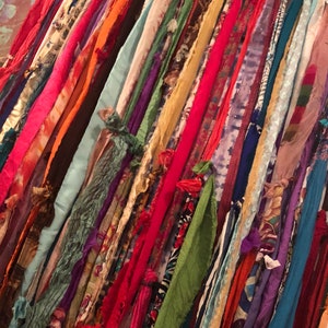 Traveling Gypsy Rag Curtains-bohemian Life, Available in Multiple ...