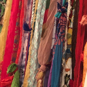 Traveling Gypsy Rag Curtains-bohemian Life, Available in Multiple ...