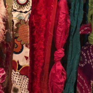 Traveling Gypsy Rag Curtains-bohemian Life, Available in Multiple ...