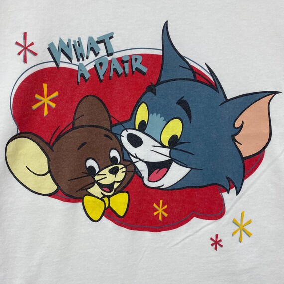 Rare!! Vintage 90's TOM & JERRY Cartoon What A Pair T… - Gem