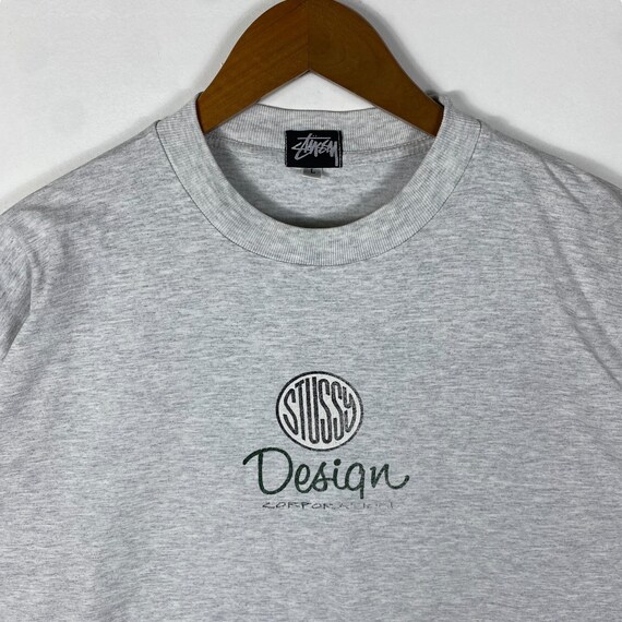 Rare!! Vintage 80's STUSSY DESIGN CORPORATION Logo Lo… - Gem