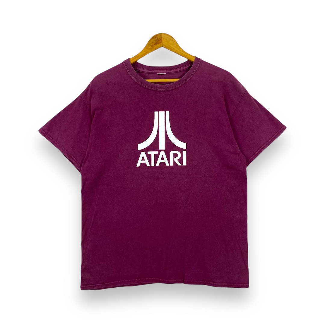 Rare!! Vintage 00's ATARI Logo Game Tee Shirt Large Size - Etsy