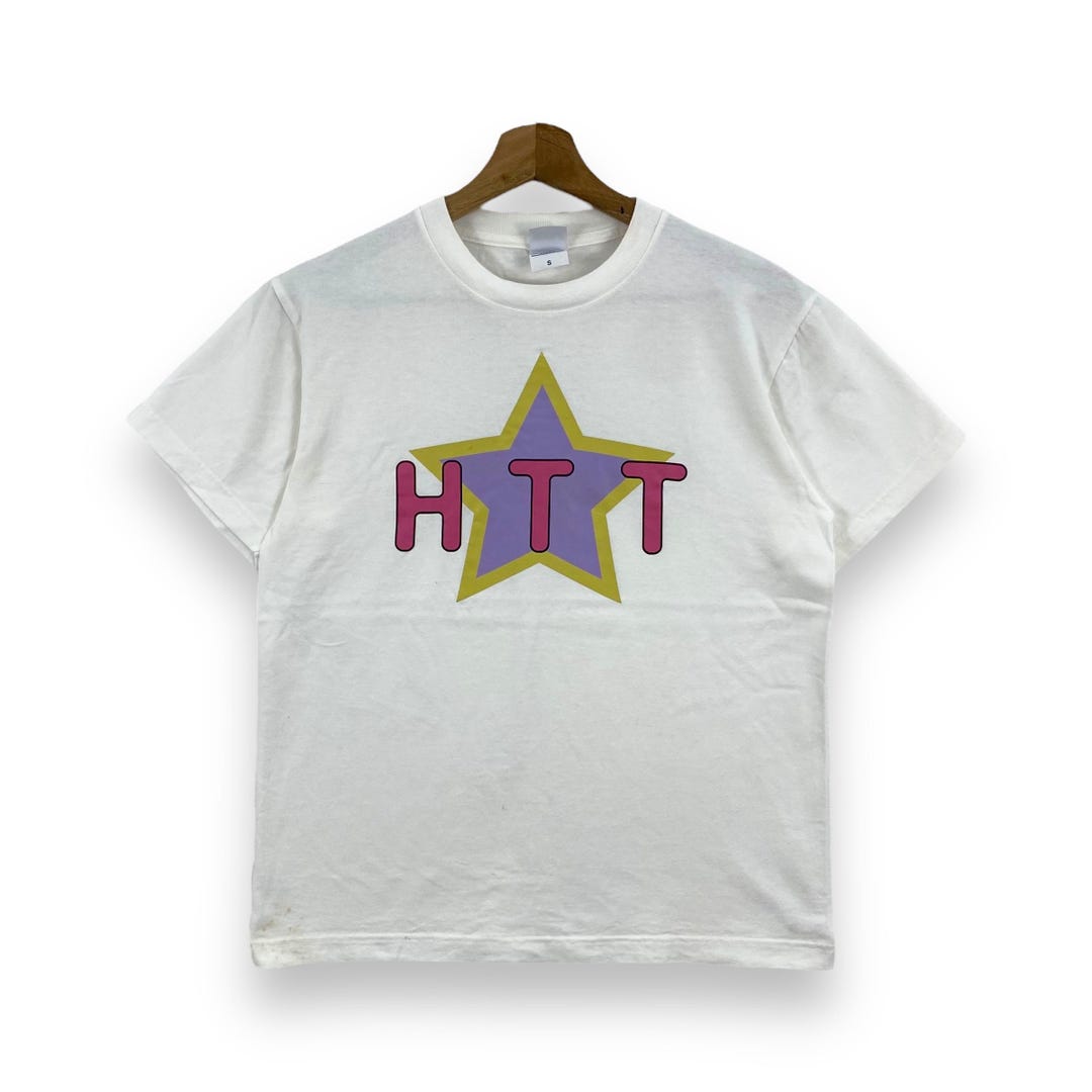 Rare!! Vintage K-on HTT Hokago Tea Time Logo Anime Tee Shirt Small Size ...
