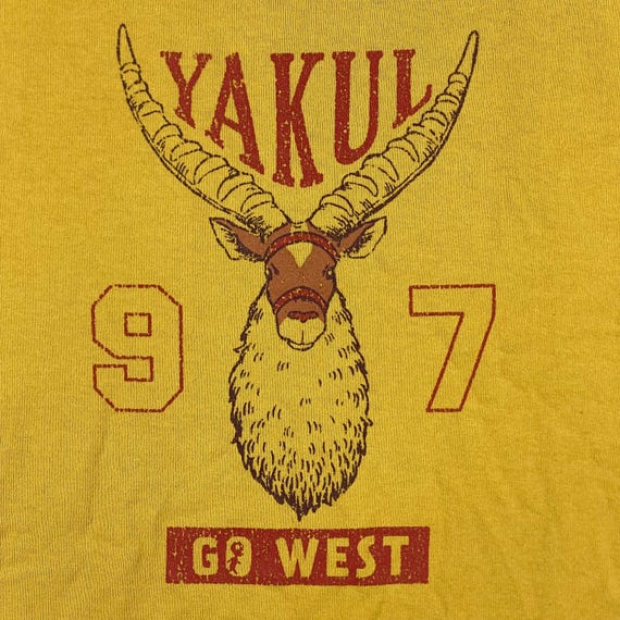 Rare Princess Mononoke Yakul Tee - Studio Ghibli Anim… - Gem