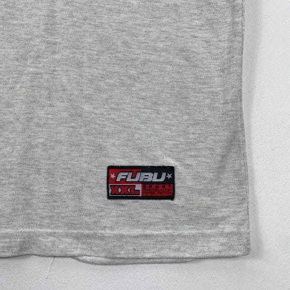 Rare!! Vintage 00's FUBU EMBROIDERY LOGO Hip-Hoo Tee … - Gem