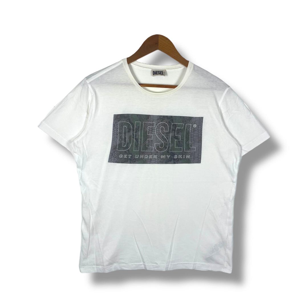 Rare!! DIESEL Get Under My Skin Graphic Tee Shirt Large Size - Etsy