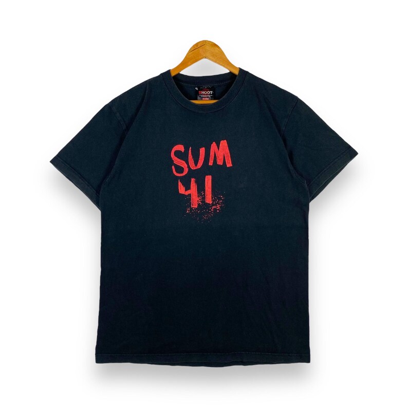 Rare!! Vintage SUM 41 Chuck Album Canadian Rock Band Tee Shirt Extra ...