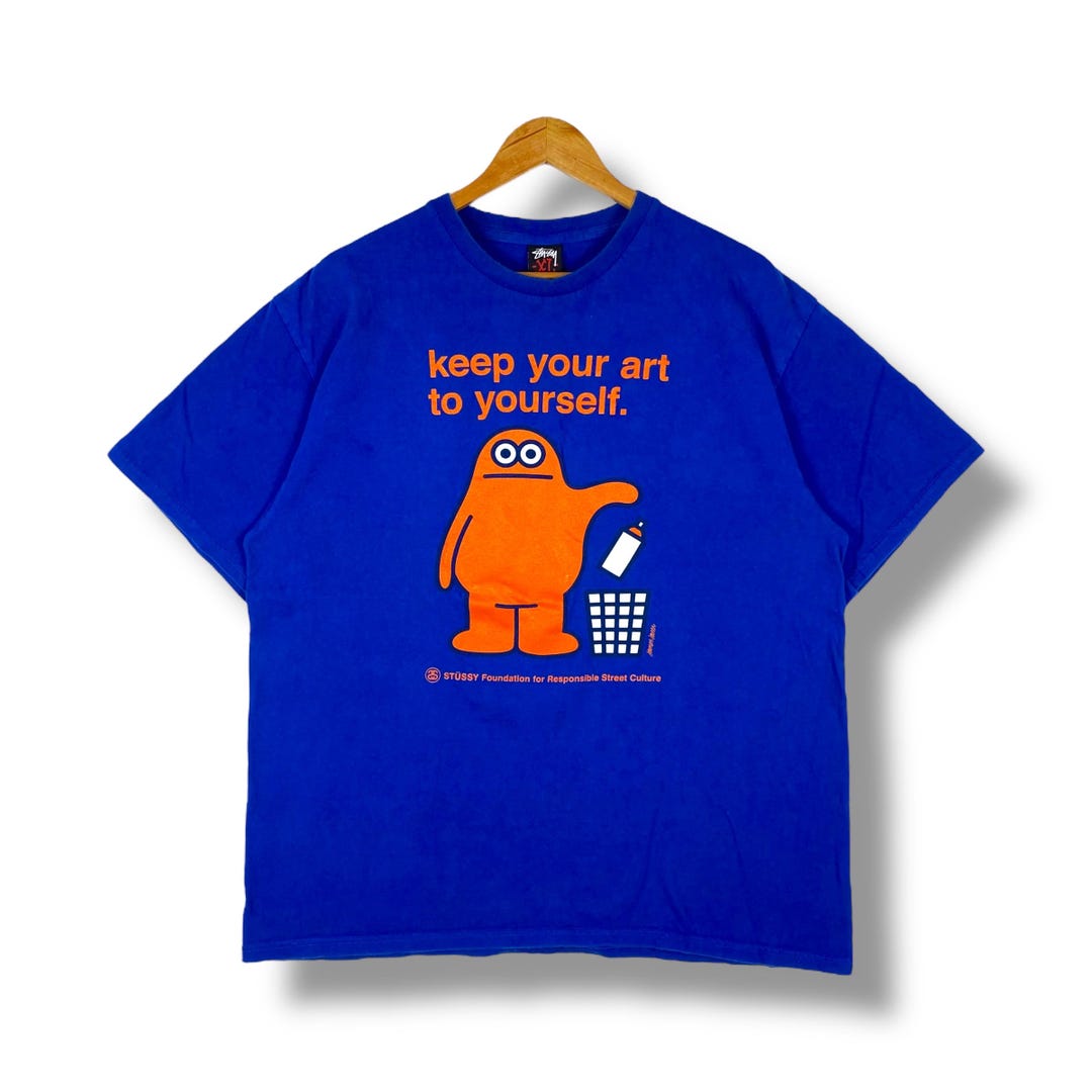 By Shawn Stussy!! Vintage 00's STUSSY James Jarvis Keep Your Art to ...