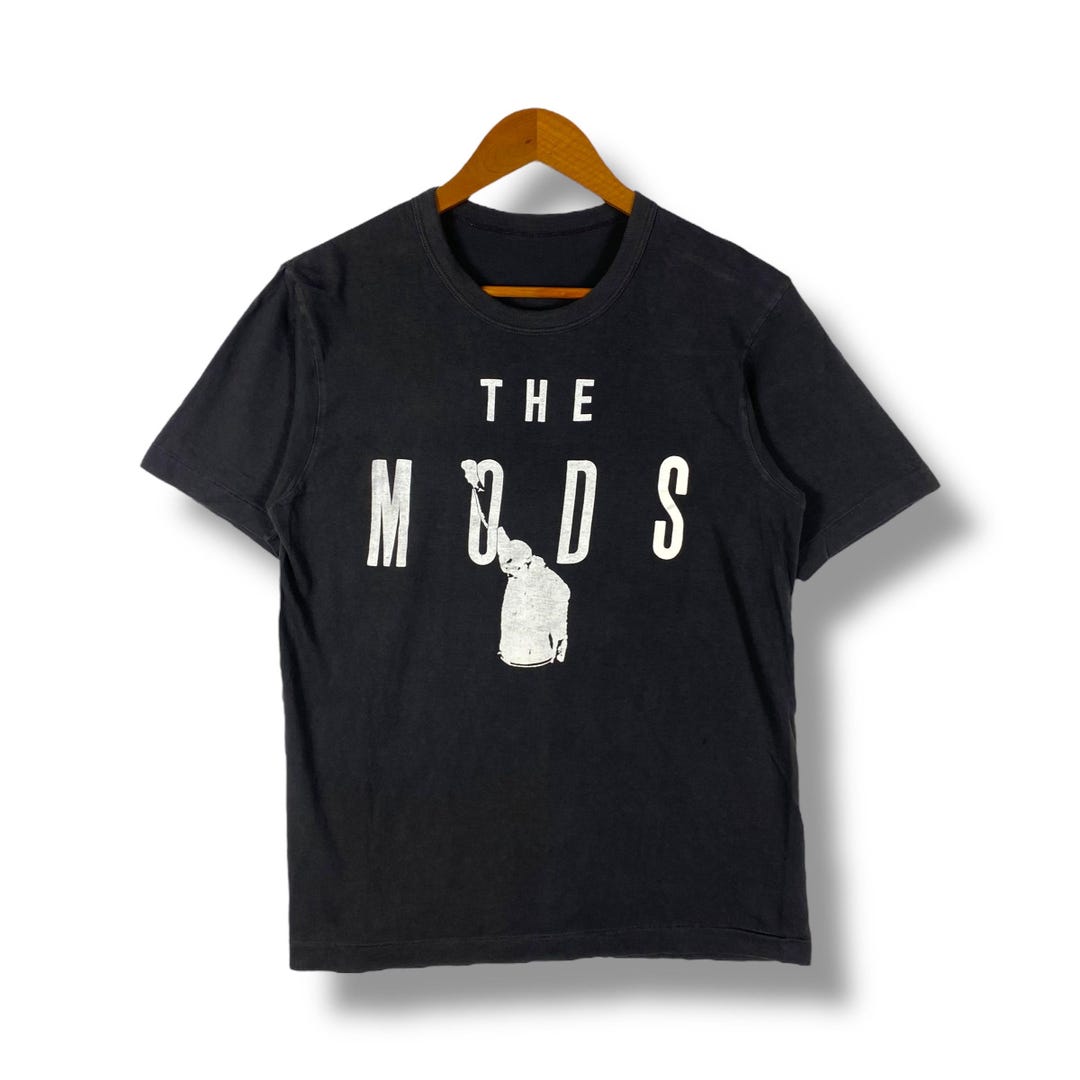 Rare!! Vintage 90's THE MODS Wake up Broken Kids Band Tee Shirt Free ...