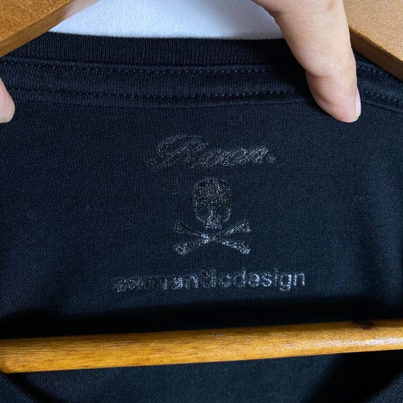 Rare!! FW12 ROEN Semantic Design Gold Cross Bone Embo… - Gem