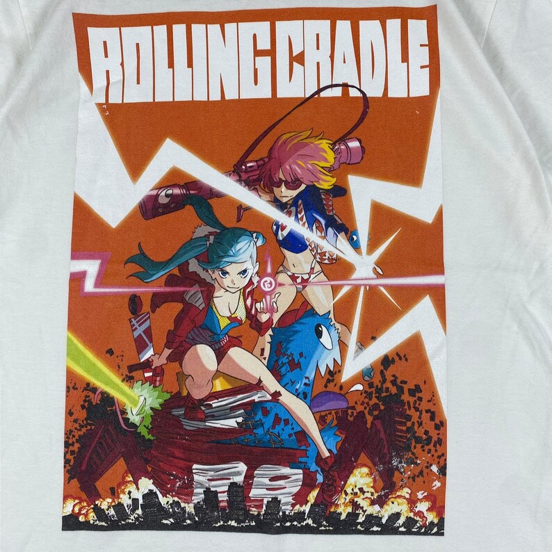 Rare!! Rolling Cradle KILL LA KILL Anime Manga Tee Shirt Small Size - Etsy