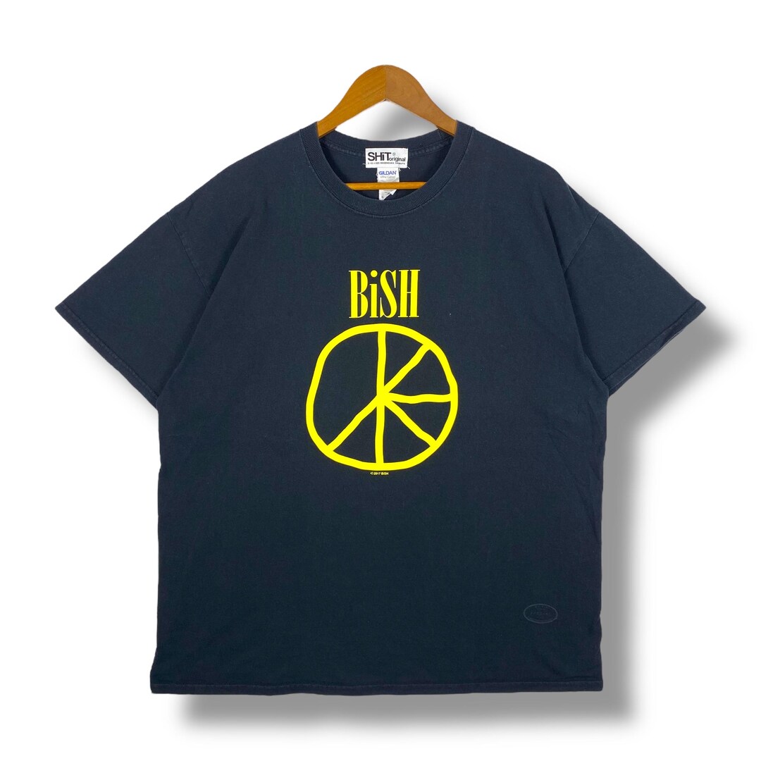 Rare!! Bish Japanese Idol Girl Group Nevermind Tour Band Tee Shirt ...